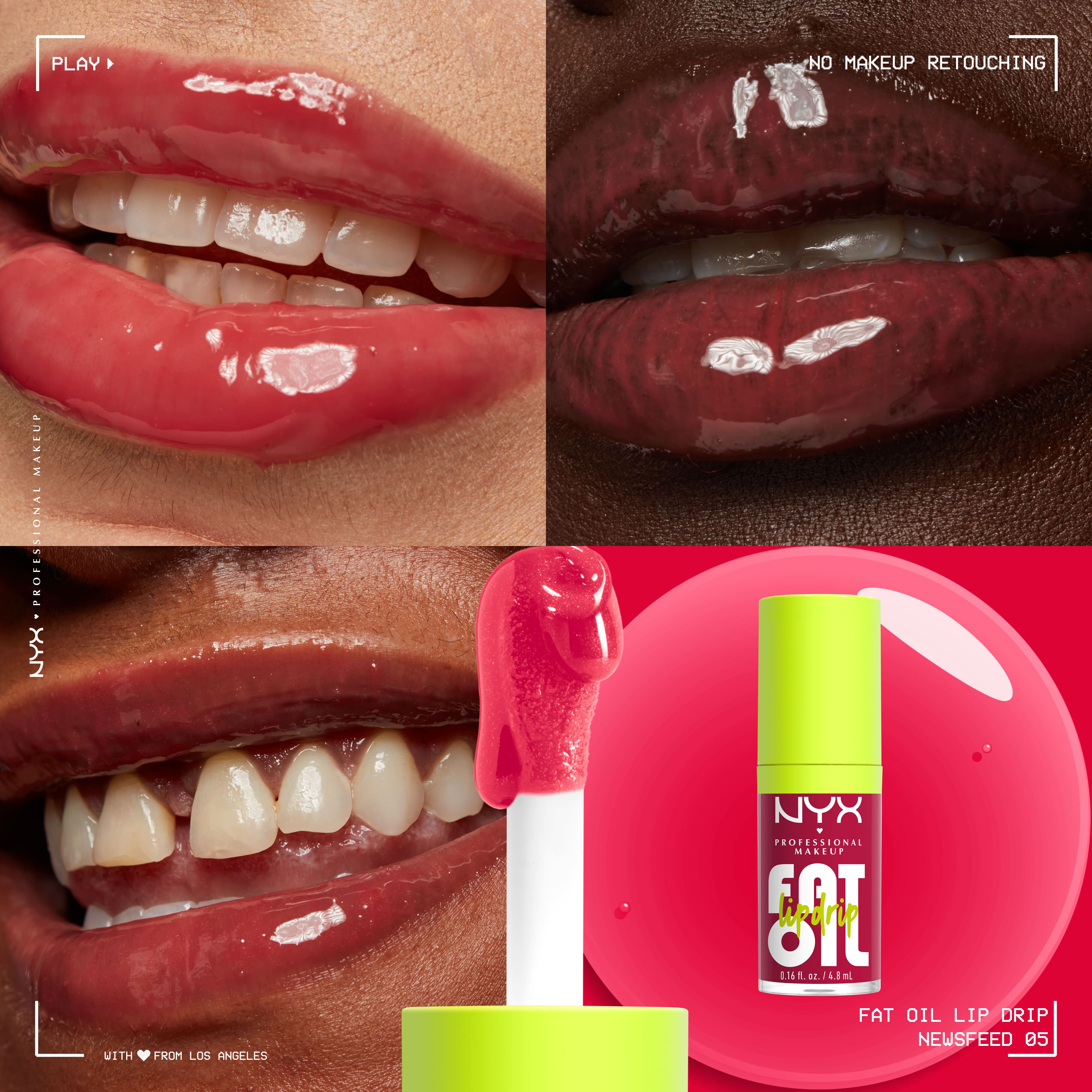 Fat Oil Lip Drip - Nourishing & Shiny Lip Gloss - NYX Cosmetics