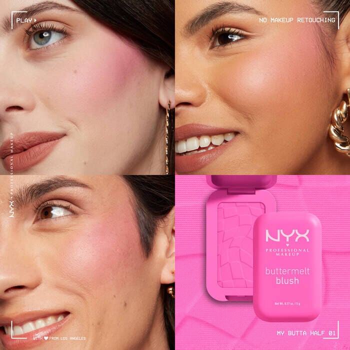 BUTTERMELT BLUSH - NYX PROFESSIONAL MAKEUP