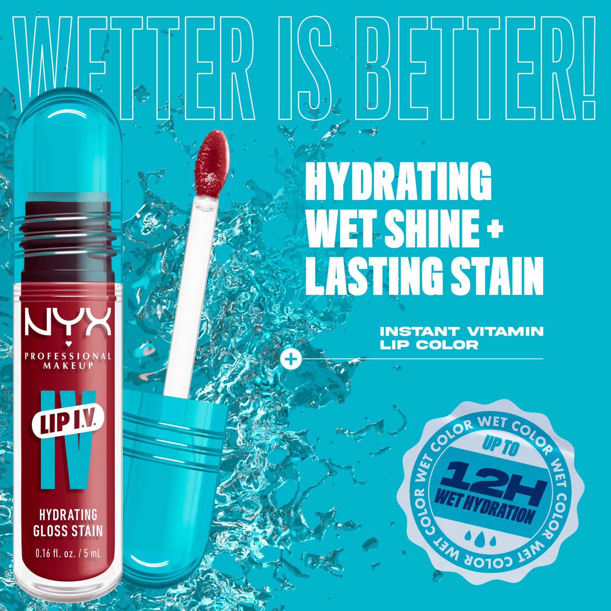 Lip IV Hydrating Gloss Serum | Nyx Professional Makeup