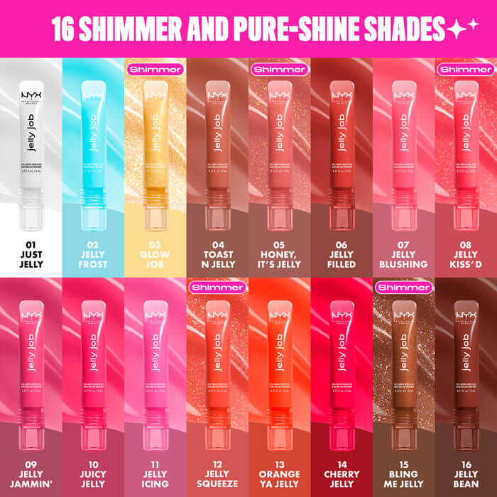 Jelly Job Full-Bodied Shine Gloss | NYX Professional Makeup