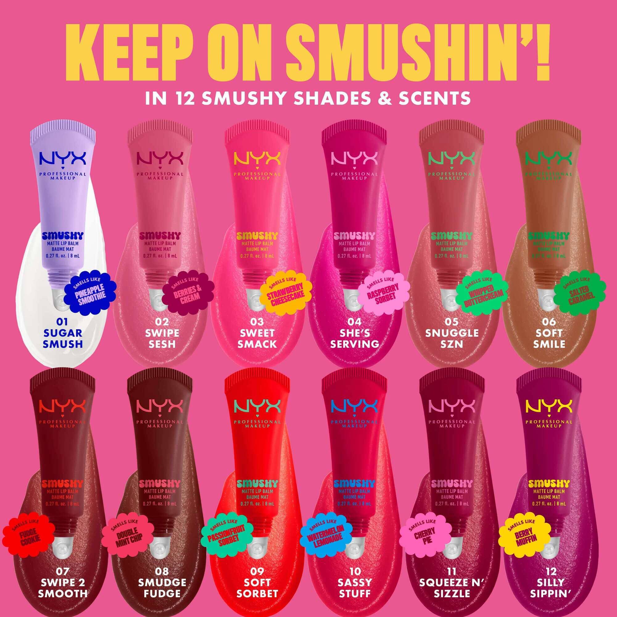 Smushy Matte Lip Balm - Nyx Professional Makeup