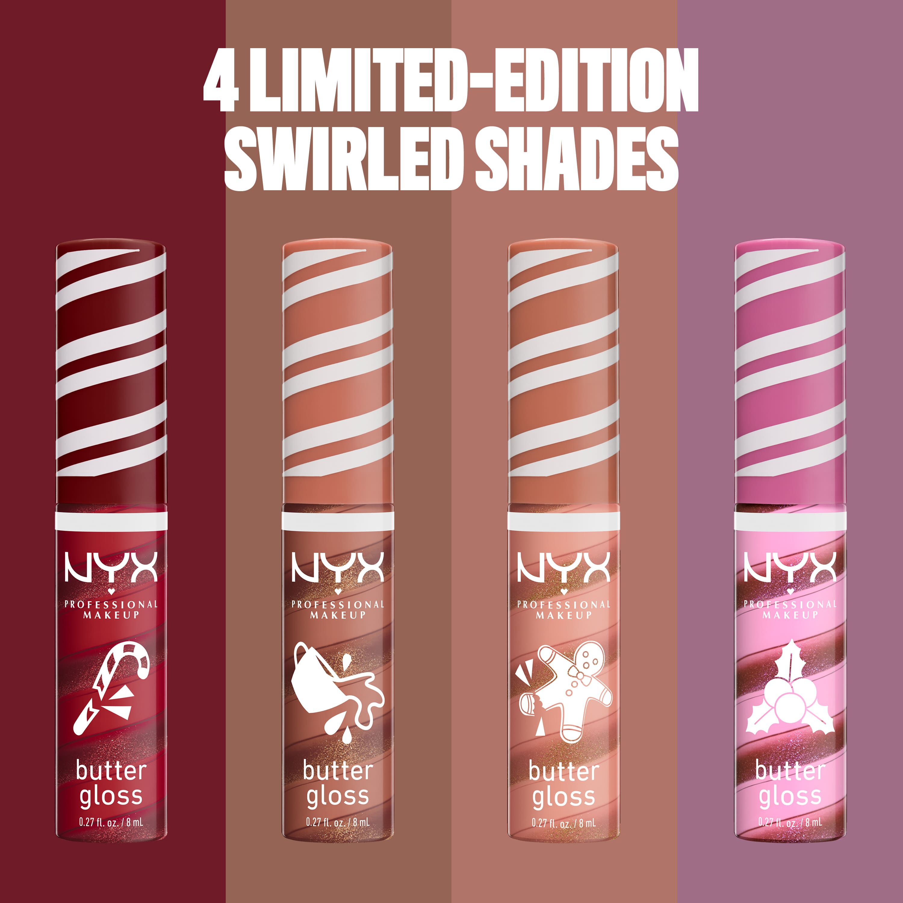 Butter Gloss Swirl Holiday Lip Gloss | NYX Professional Makeup